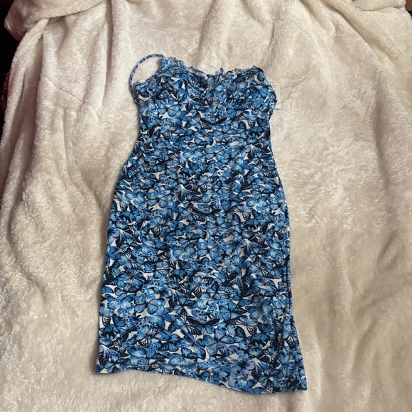 NOBO | Dresses | Nobo Blue Floral Maxi Dress | Poshmark